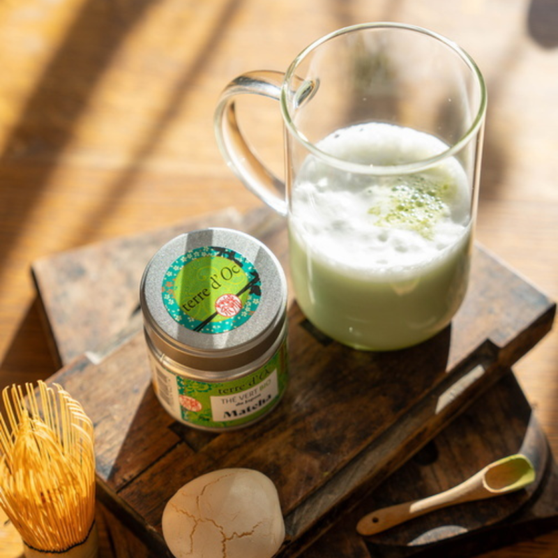 Matcha premium BIO - 100% poudre de matcha | Terre d'Oc